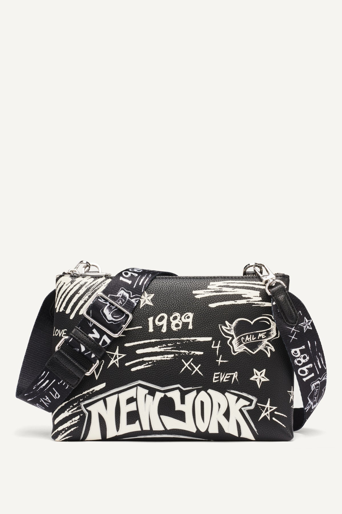 Tinsley Graffiti Logo Crossbody | Crossbodies | DKNY
